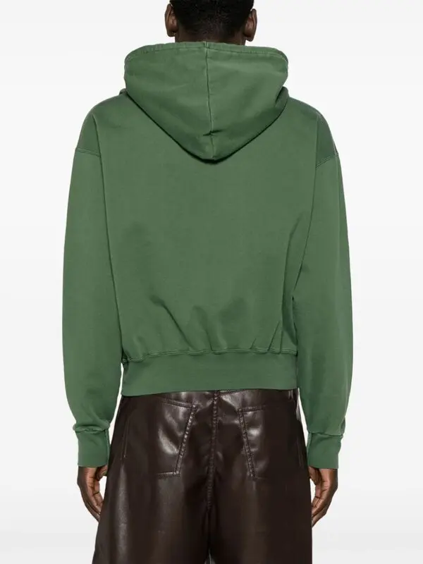 Jacquemus Le Sweatshirt Camargue Cotton Top - Green