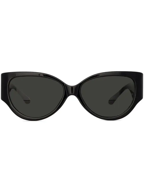 Linda Farrow Connie Cat-eye Sunglasses - Black