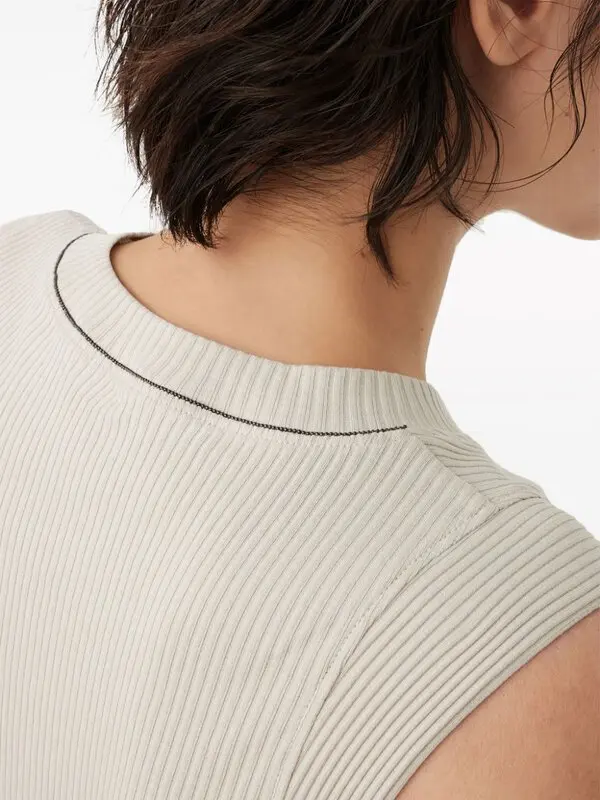 Brunello Cucinelli Monili Chain Tank Top