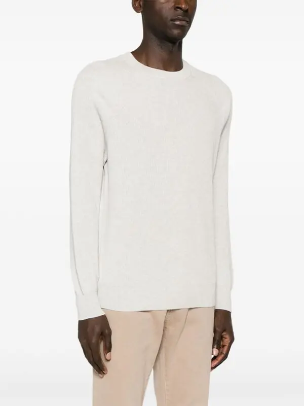 Brunello Cucinelli Ribbed-knit Cotton Jumper