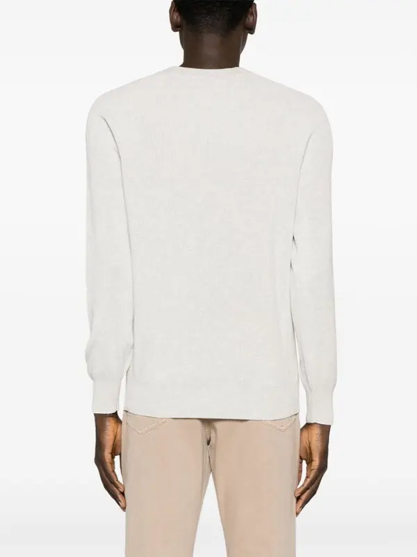 Brunello Cucinelli Ribbed-knit Cotton Jumper