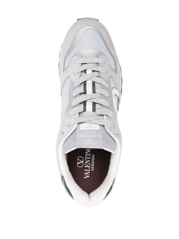 Valentino Garavani Logo Appliqué Paneled Sneakers