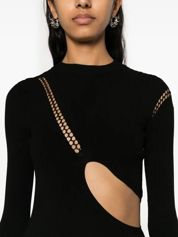 Attico Cut-out Mini Dress