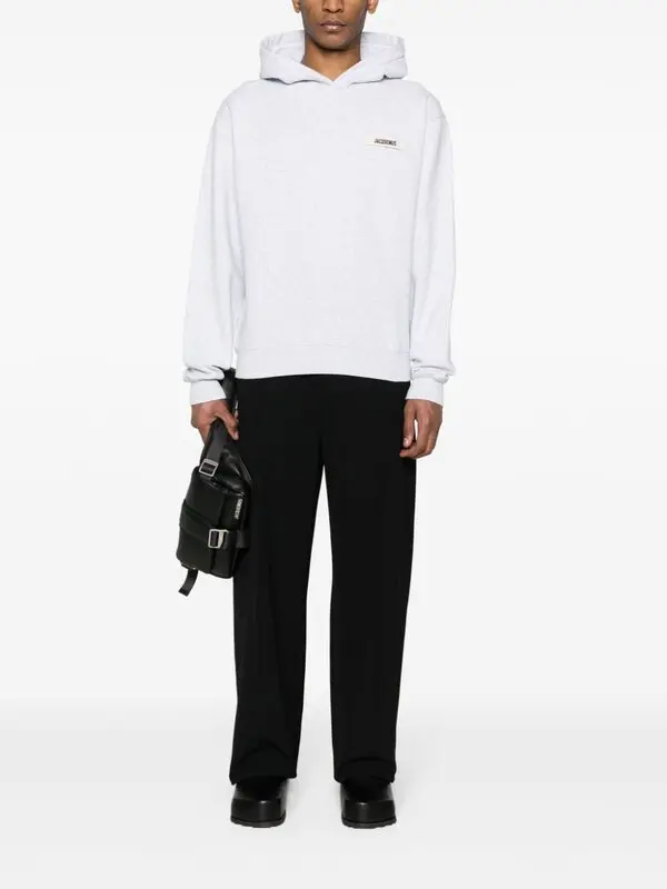 Jacquemus The Gros Grain Hoodie - Grey