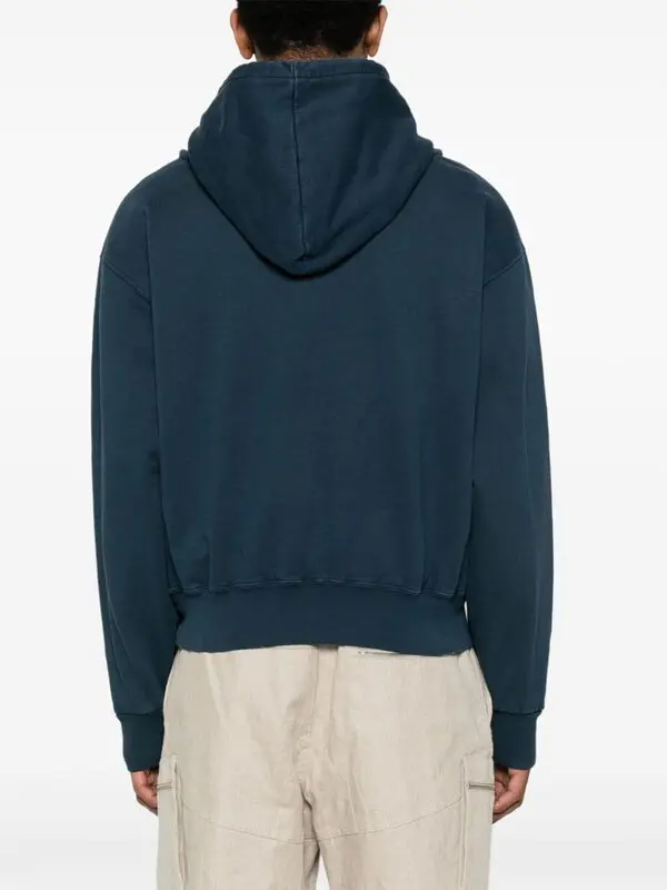 Jacquemus Le Sweatshirt Camargue Cotton Top - Blue