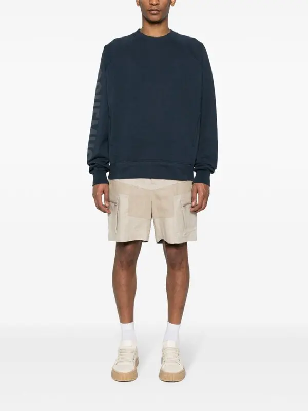 Jacquemus Le Sweatshirt Typo Logo-print Top