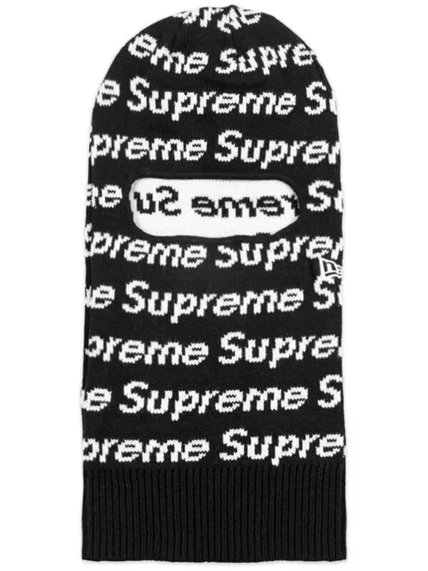 Supreme Repeat Balaclava - Black