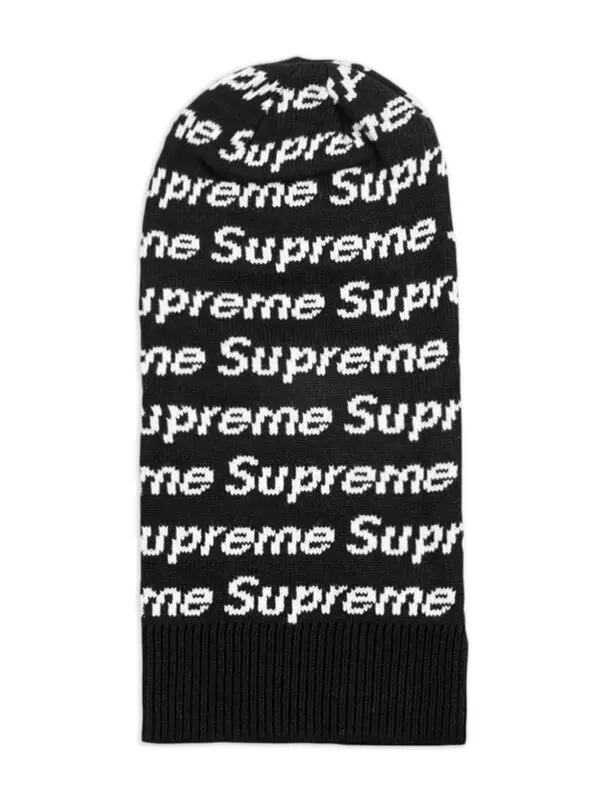 Supreme Repeat Balaclava - Black