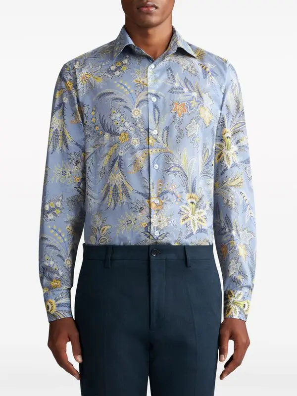 Etro Paisley-print Cotton Shirt