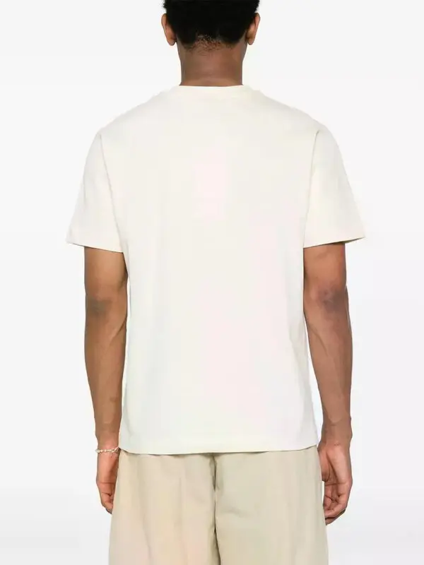 Jacquemus The Gros Grain Logo T-shirt - Neutrals