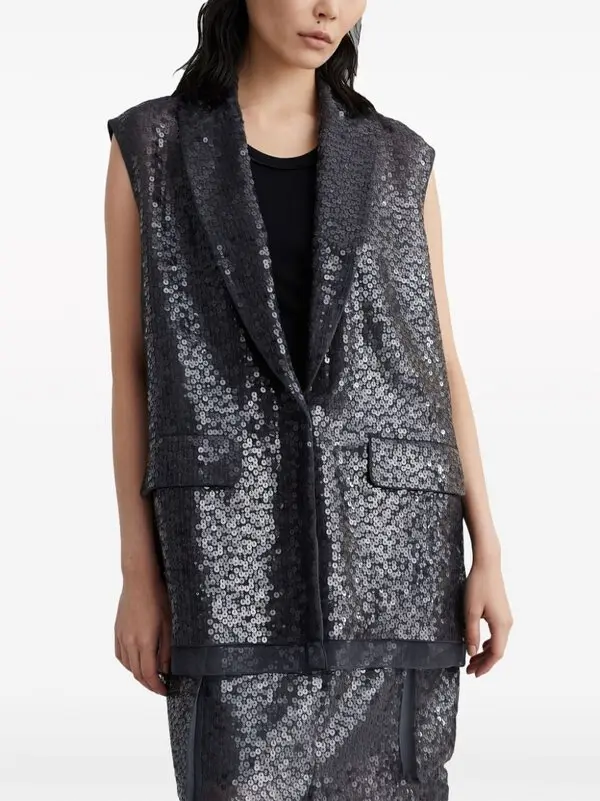 Brunello Cucinelli Sequinned Waistcoat