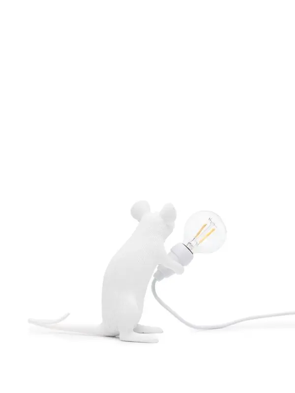 SELETTI Mouse Sculpture-design Lamp - White
