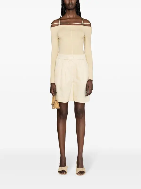 Jacquemus Le Sierra Off-shoulder Top