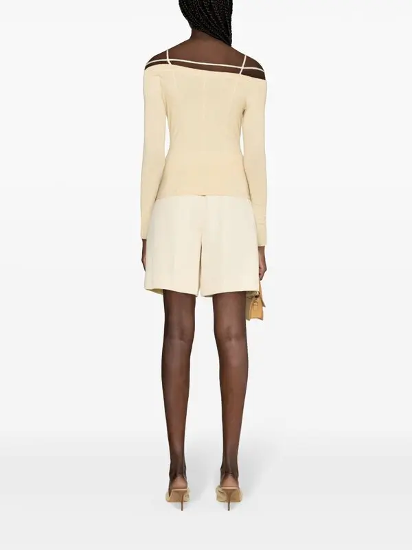 Jacquemus Le Sierra Off-shoulder Top