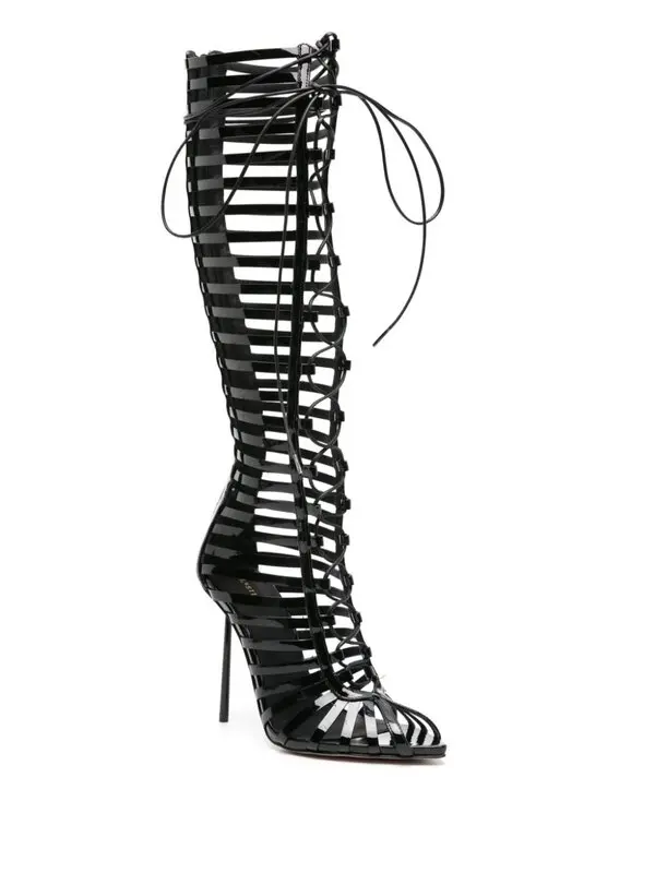 LE SILLA Cage 120mm Knee-high Boots