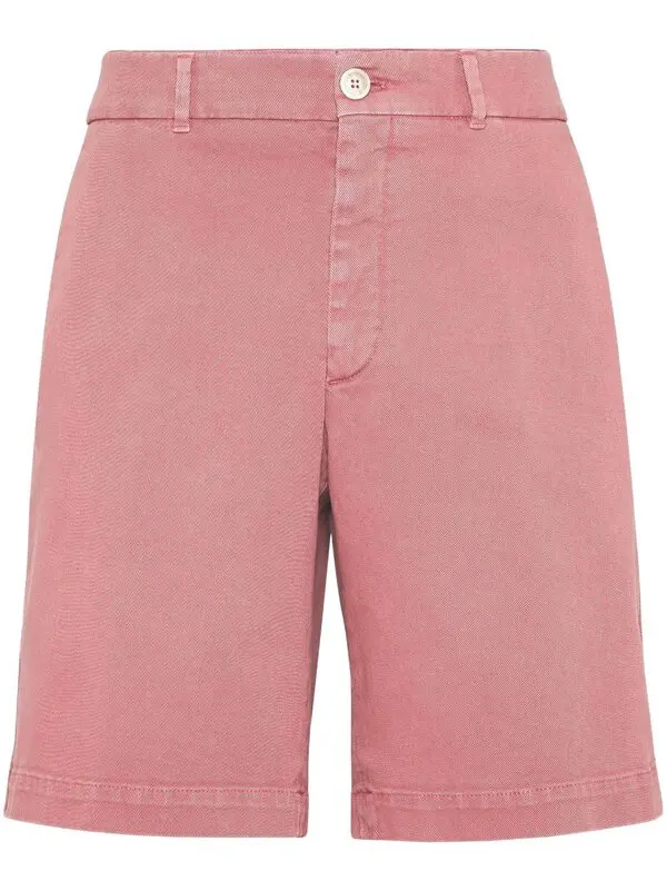 Brunello Cucinelli Knee-length Bermuda Shorts - Red