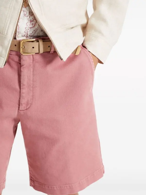 Brunello Cucinelli Knee-length Bermuda Shorts - Red
