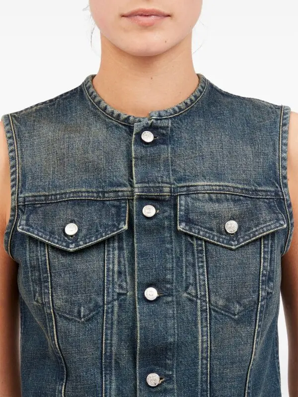 MAISON MARGIELA Stonewashed Denim Gilet