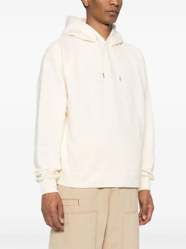Jacquemus Le Hoodie Typo Hoodie - Neutrals