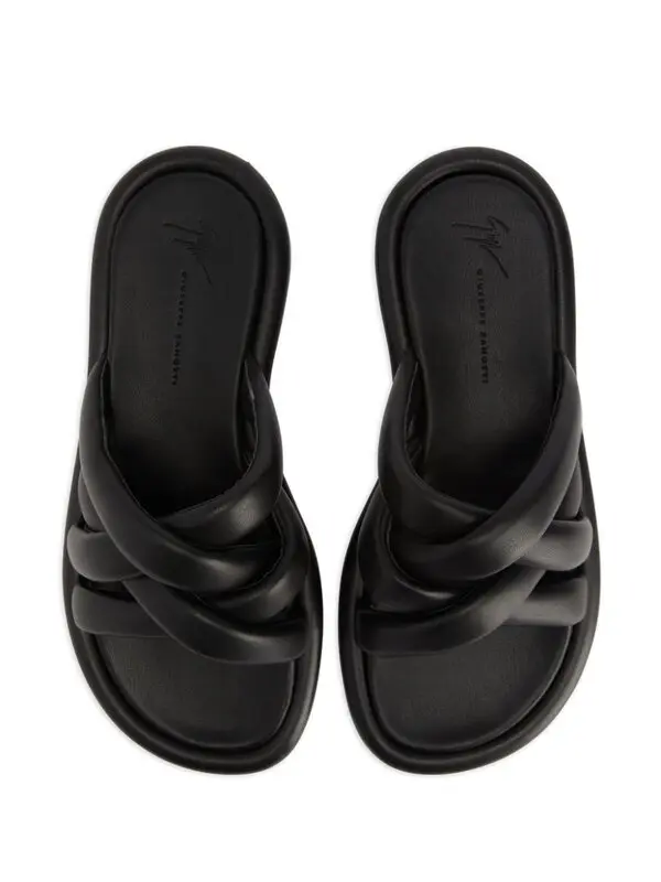 GIUSEPPE ZANOTTI Jacobseen Leather Sandals