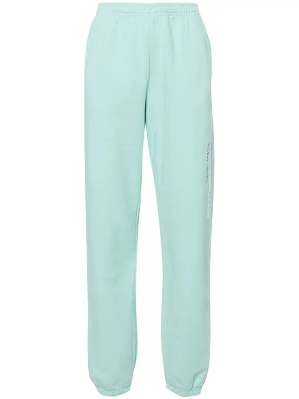 Sporty & Rich Logo-print Cotton Track Pants