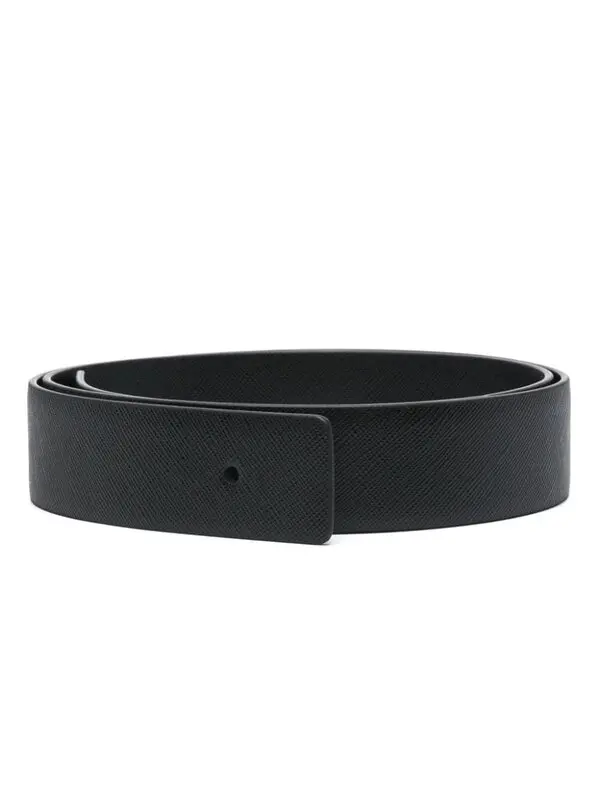 Prada Leather Belt Strap - Black