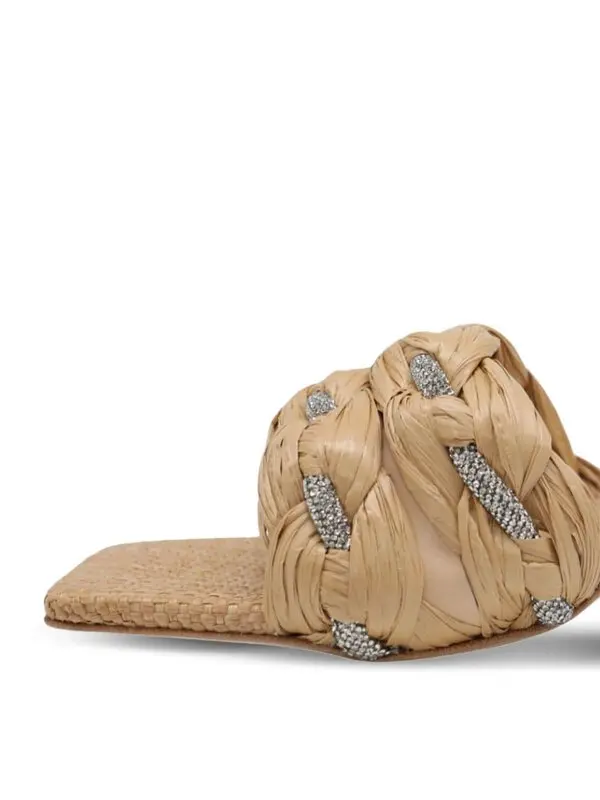 Simkhai Jena Raffia Sandals
