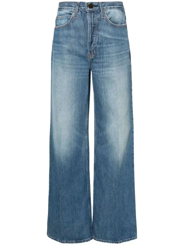 FRAME The 1978 Straight-leg Jeans - Blue