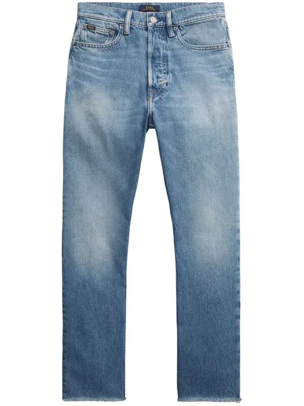 Polo Ralph Lauren High-rise Cropped Jeans - Blue