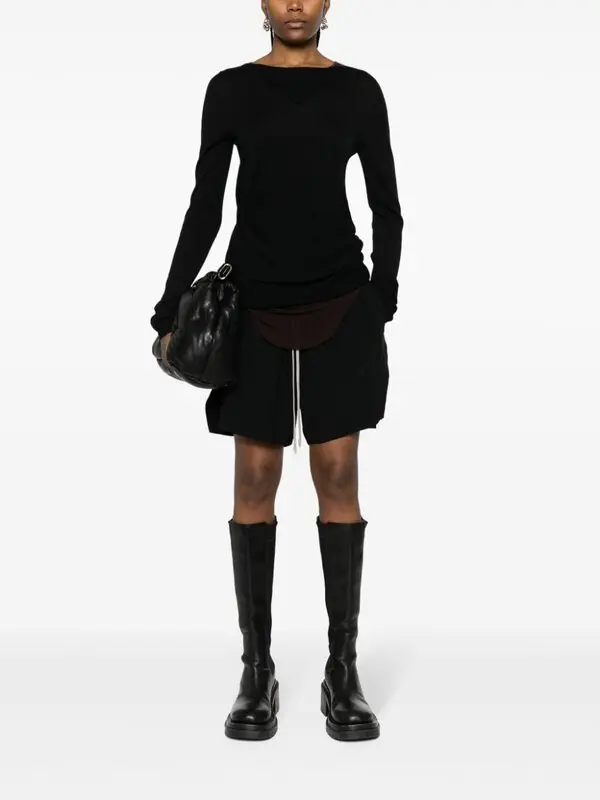 Rick Owens Drawstring-waist Shorts