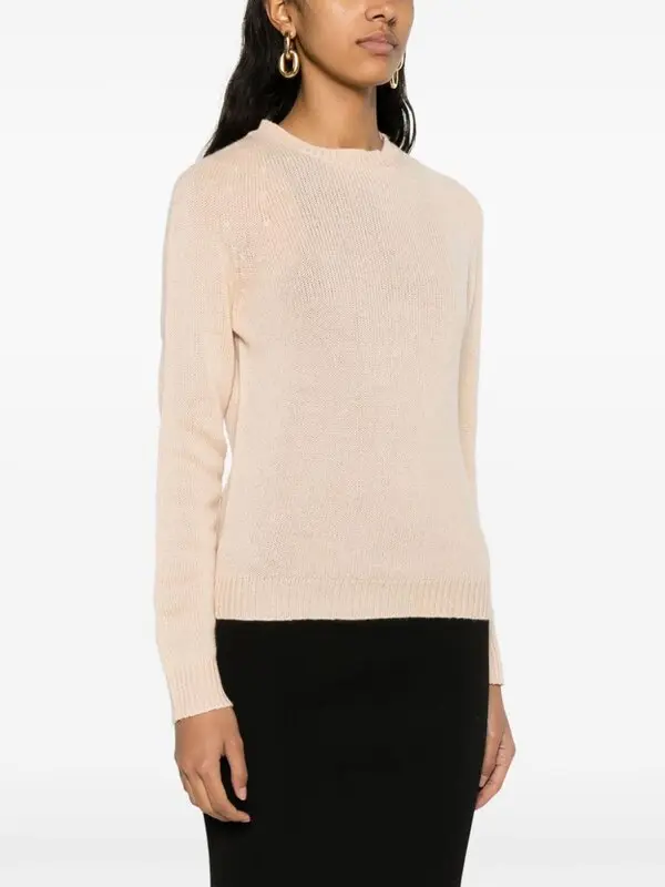 Fabiana Filippi Crew-neck Cashmere Jumper - Orange
