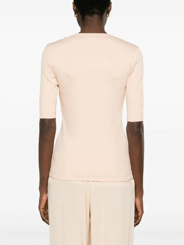 Fabiana Filippi Beaded Trim Top