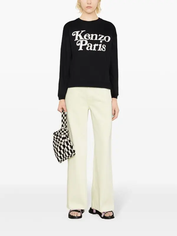 Kenzo X Verdy Flocked-logo Sweatshirt