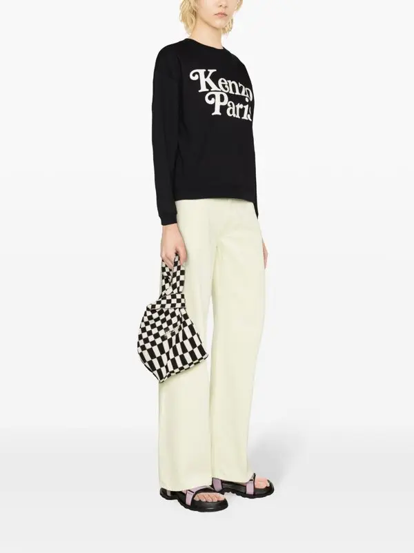 Kenzo X Verdy Flocked-logo Sweatshirt