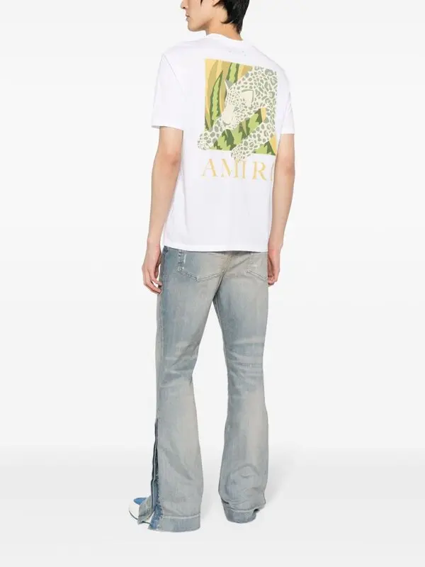 Amiri Logo-print Cotton T-shirt