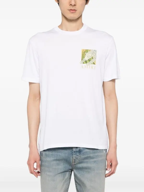 Amiri Logo-print Cotton T-shirt
