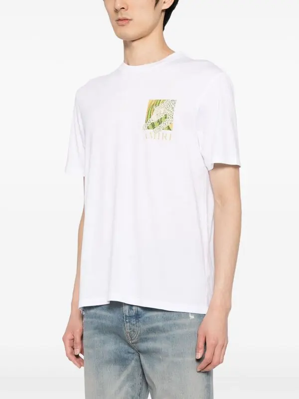 Amiri Logo-print Cotton T-shirt