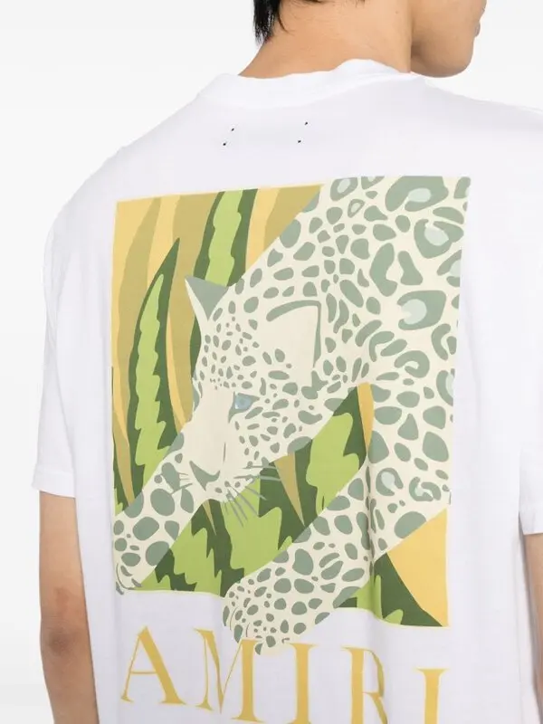 Amiri Logo-print Cotton T-shirt