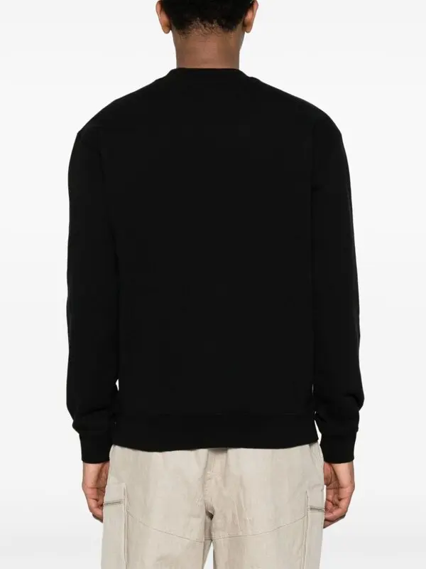 Jacquemus Le Sweatshirt Gros Grain Top - Black