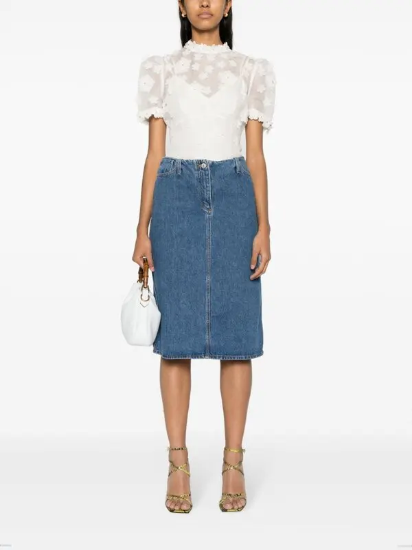 Zimmermann Matchmaker Lift Off Appliquéd Blouse