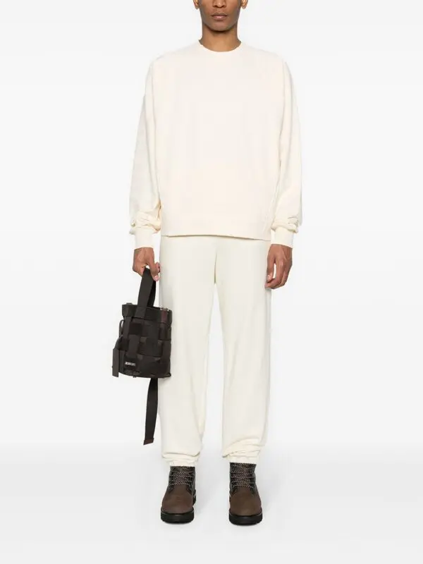 Jacquemus Le Sweatshirt Typo Top - Neutrals