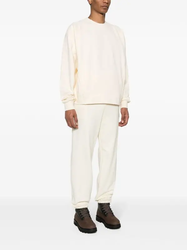 Jacquemus Le Sweatshirt Typo Top - Neutrals