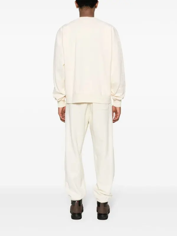 Jacquemus Le Sweatshirt Typo Top - Neutrals