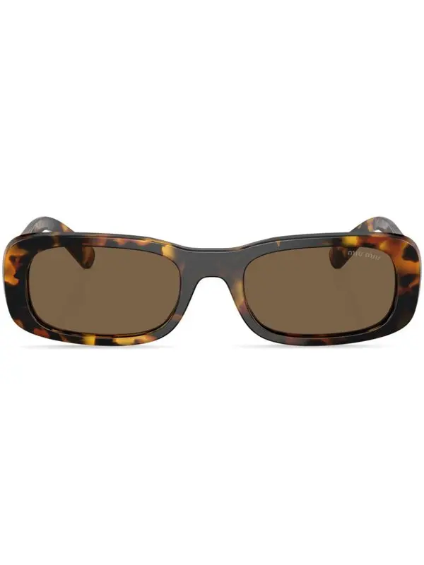 Miu Miu Rectangle-frame Sunglasses