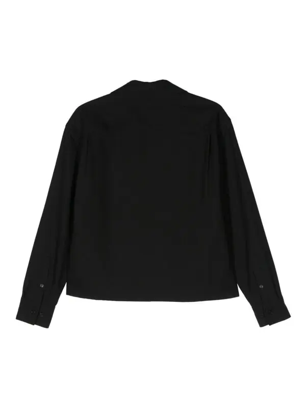 Filippa K Crepe Cropped Lyocell Shirt