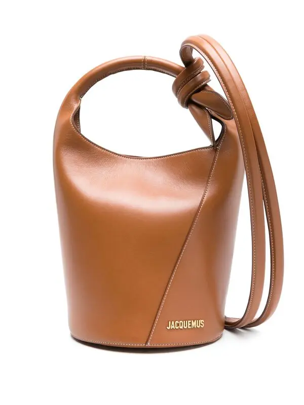 Jacquemus Le Petit Tourni Bucket Bag - Brown