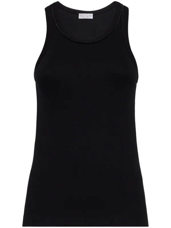 Brunello Cucinelli Fine-ribbed Tank Top