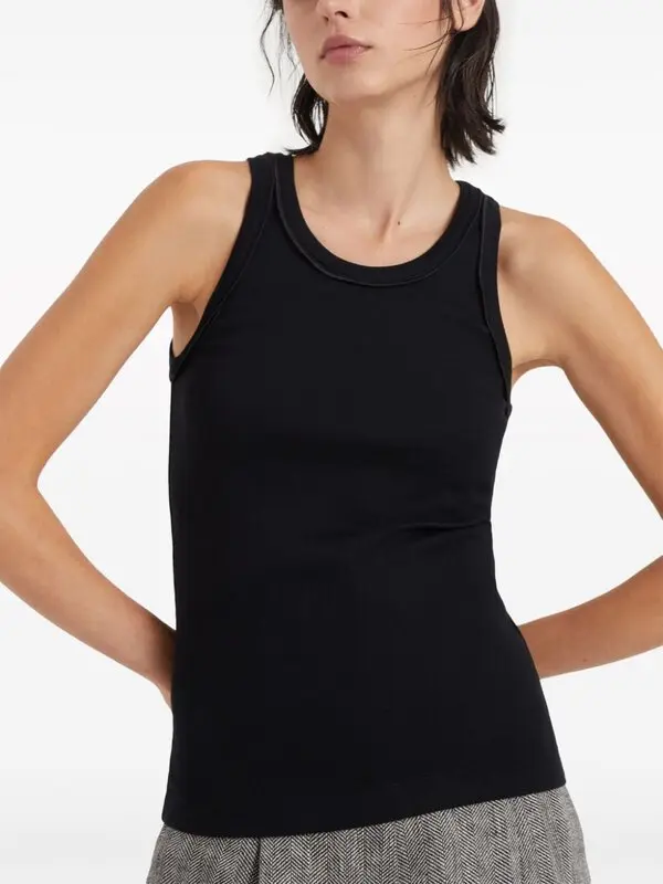 Brunello Cucinelli Fine-ribbed Tank Top