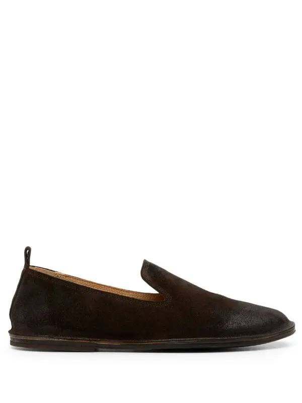 Marsèll Strasacco Nubuck Loafers - Brown