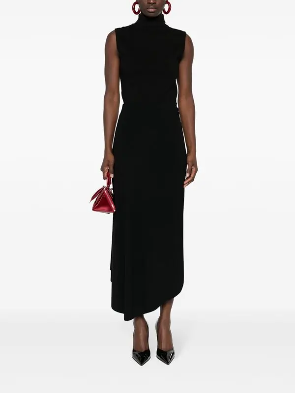 Gauge81 Ribbed Asymmetric Skirt